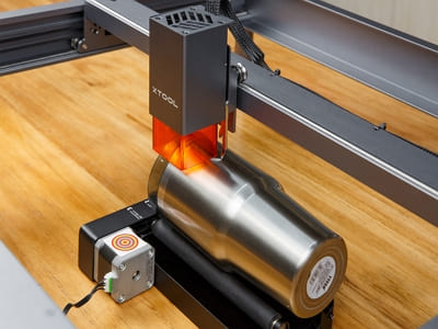 How to Do Cylinder Engraving Using a Laser Engraver with Rotary Attachment?