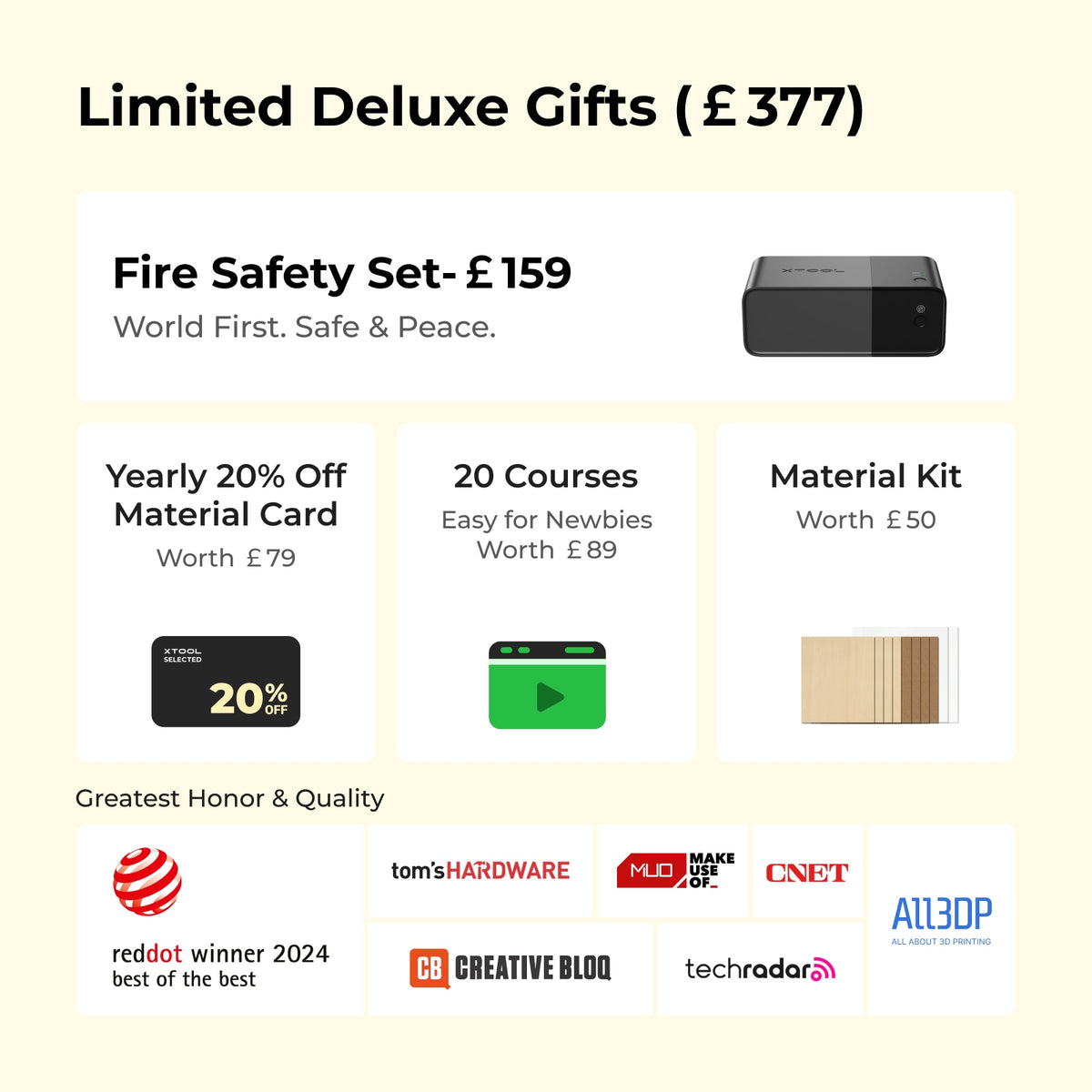 xTool P2 Desktop 55W CO2 Laser Cutter | xTool UK