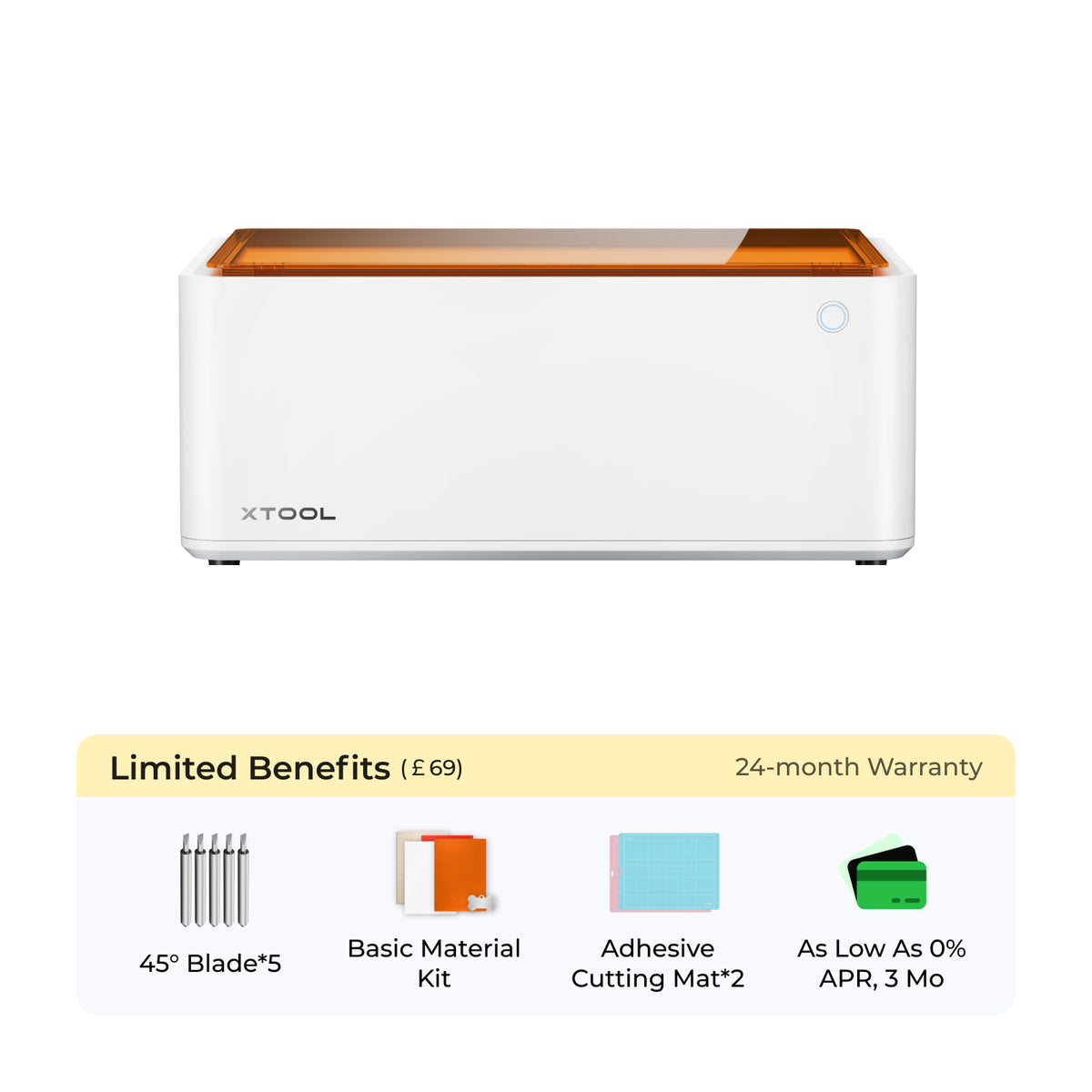xTool M1: Hybrid Laser & Blade Cutting Machine | xTool UK
