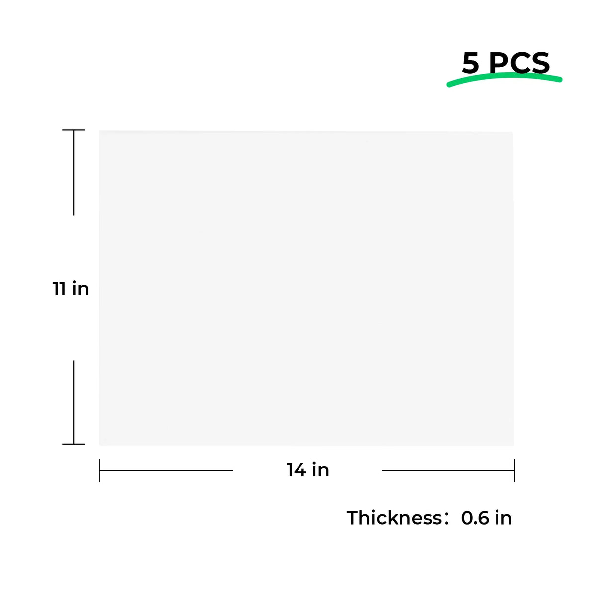 Stretched White Blank Canvas 5pcs 11 X 14 Stretched White Blank Canvas 5pcs 11 X 14