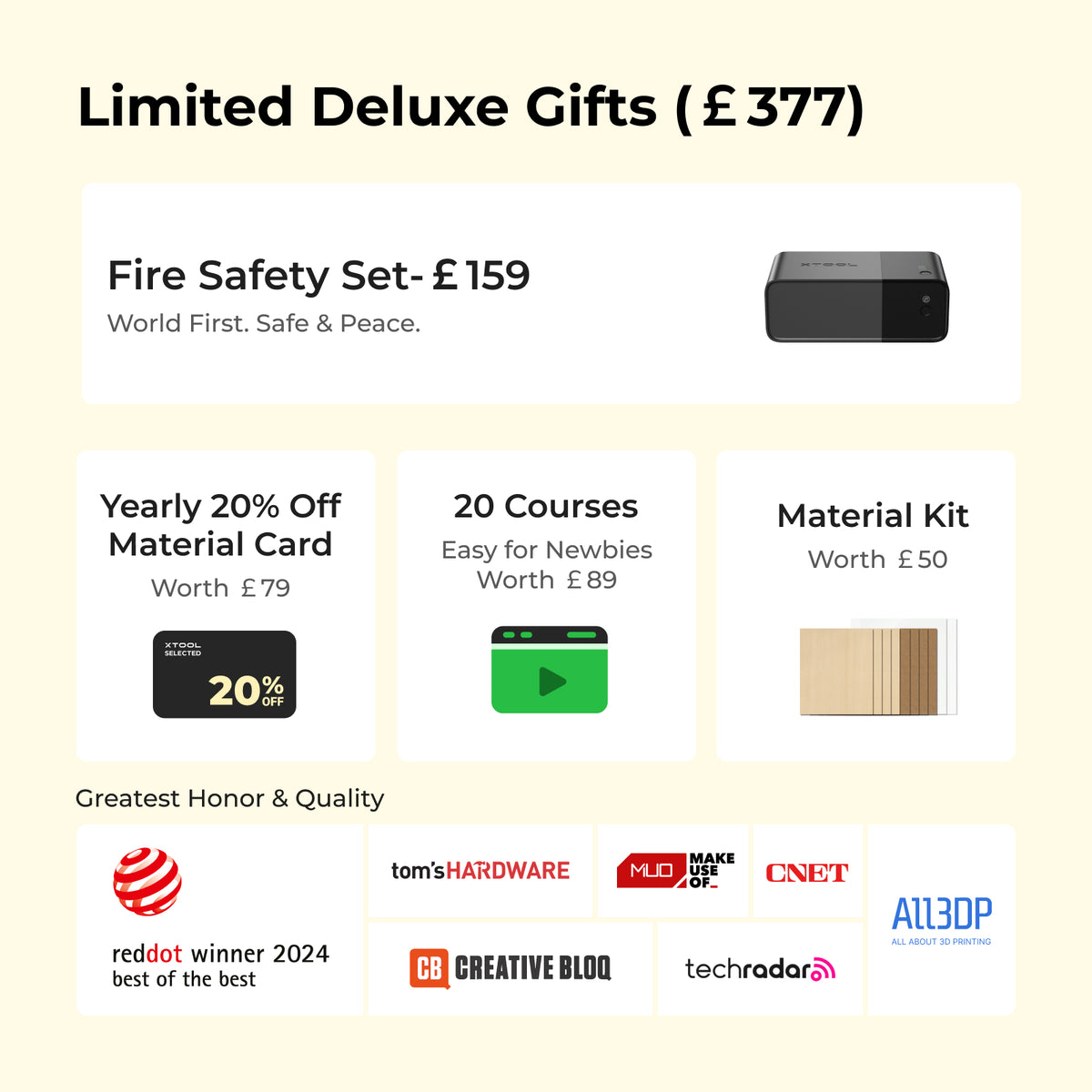 xTool P2 Desktop 55W CO2 Laser Cutter | xTool UK