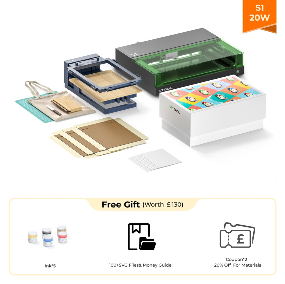 xTool Screen Printer: 1st Screen Printing Solution with Laser