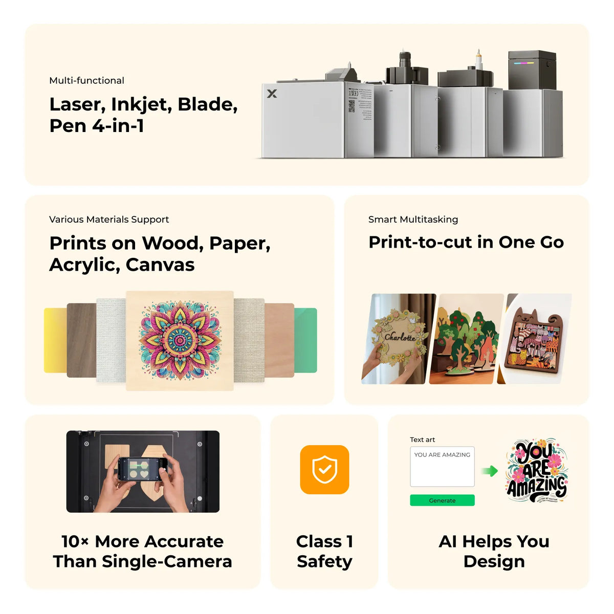 xTool M1 Ultra: Die & Laser Cutting, Printing and Drawing | xTool UK