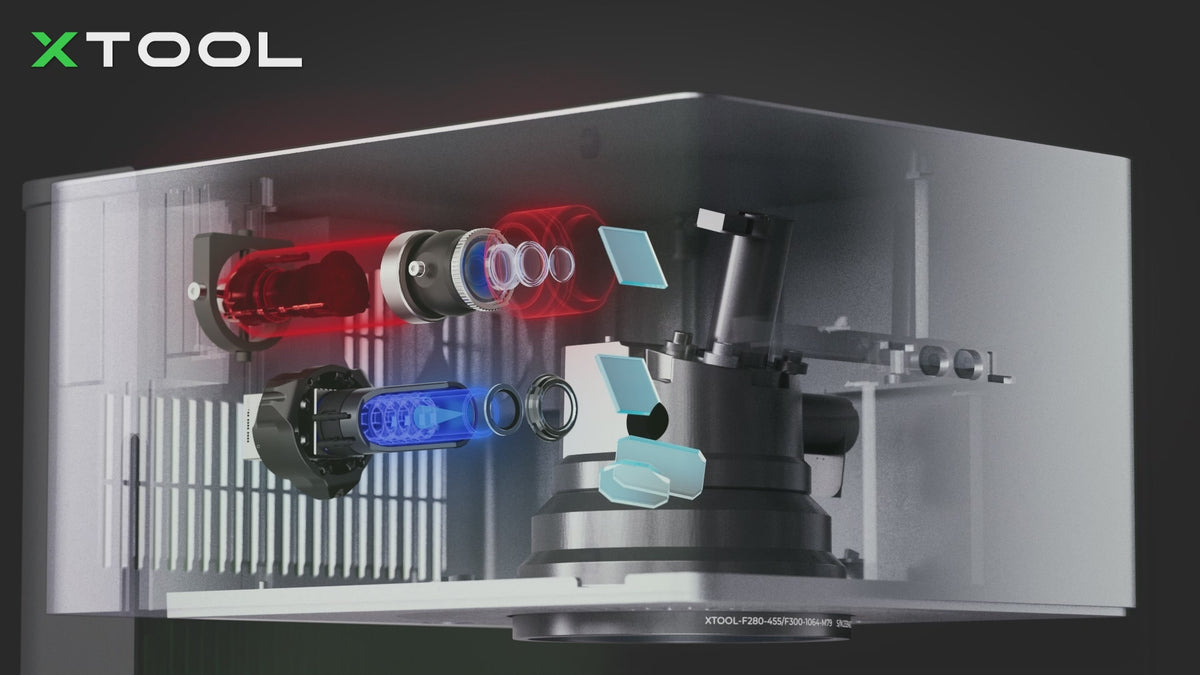 xTool F1 Ultra: Fiber + Diode Laser Engraver | xTool UK