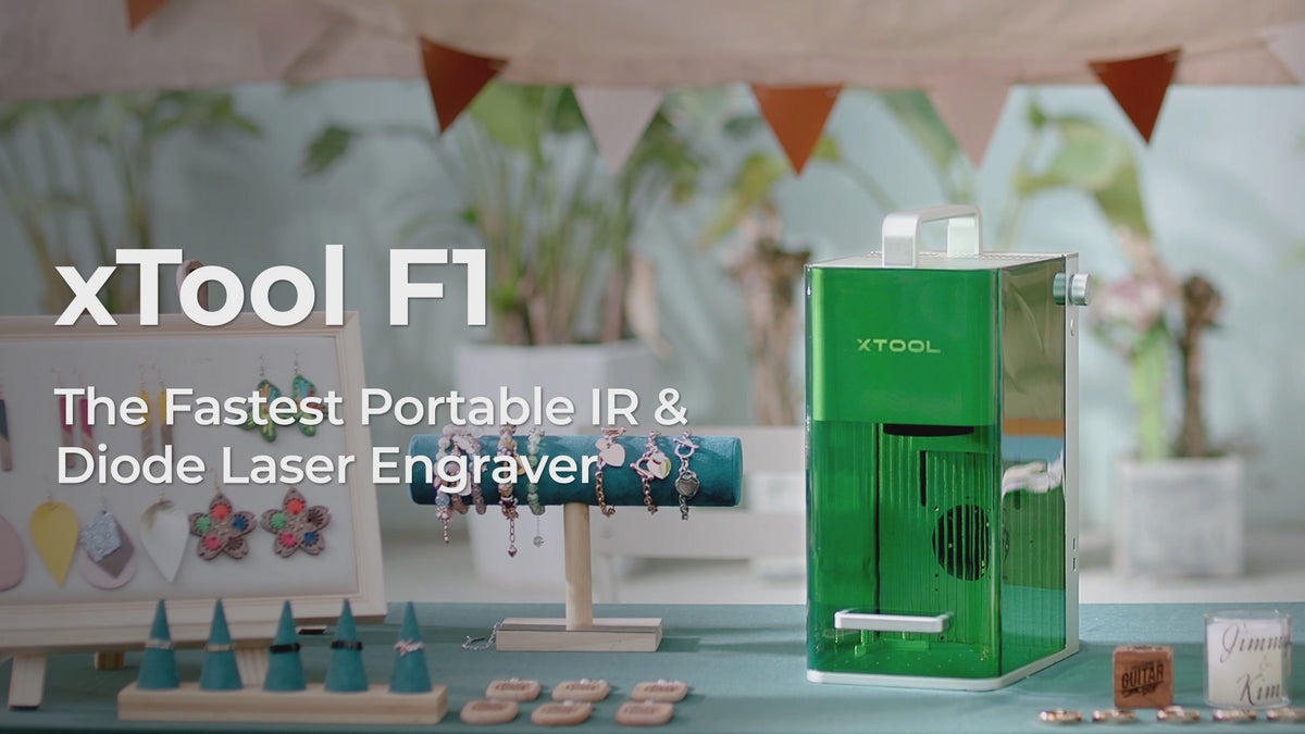 xTool F1: IR + Diode Laser Engraver | xTool UK